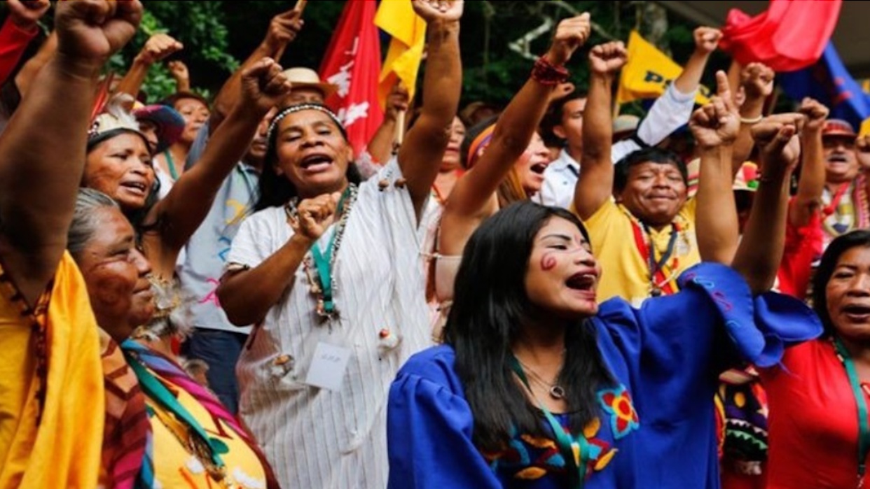 Pueblos indígenas alzan su voz por la paz y la soberanía de Venezuela