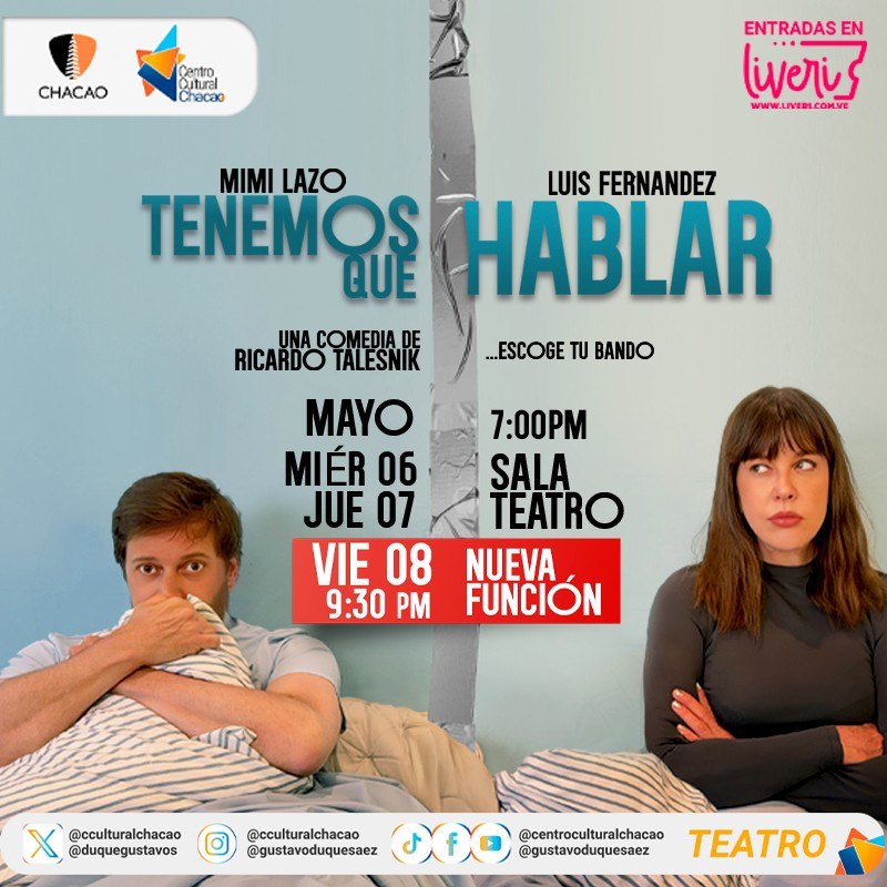 Mimí Lazo y Luis Fernández dicen: "Tenemos que hablar"
