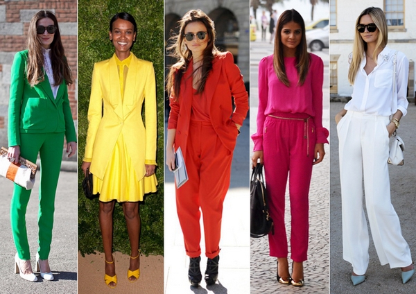 El nuevo look monocromo, todo menos monótono